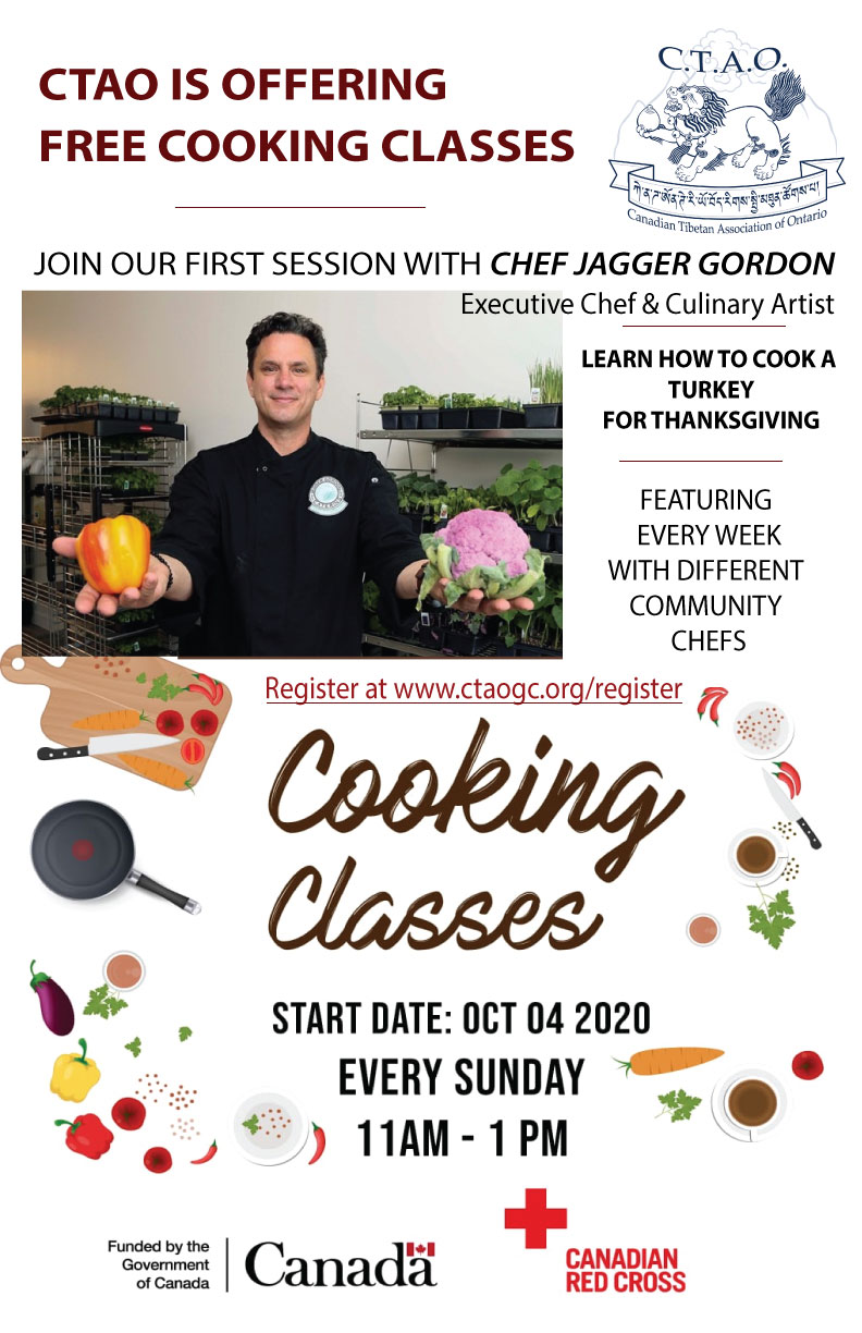 New Cooking Classes Added – Canadian Tibetan Association of Ontario